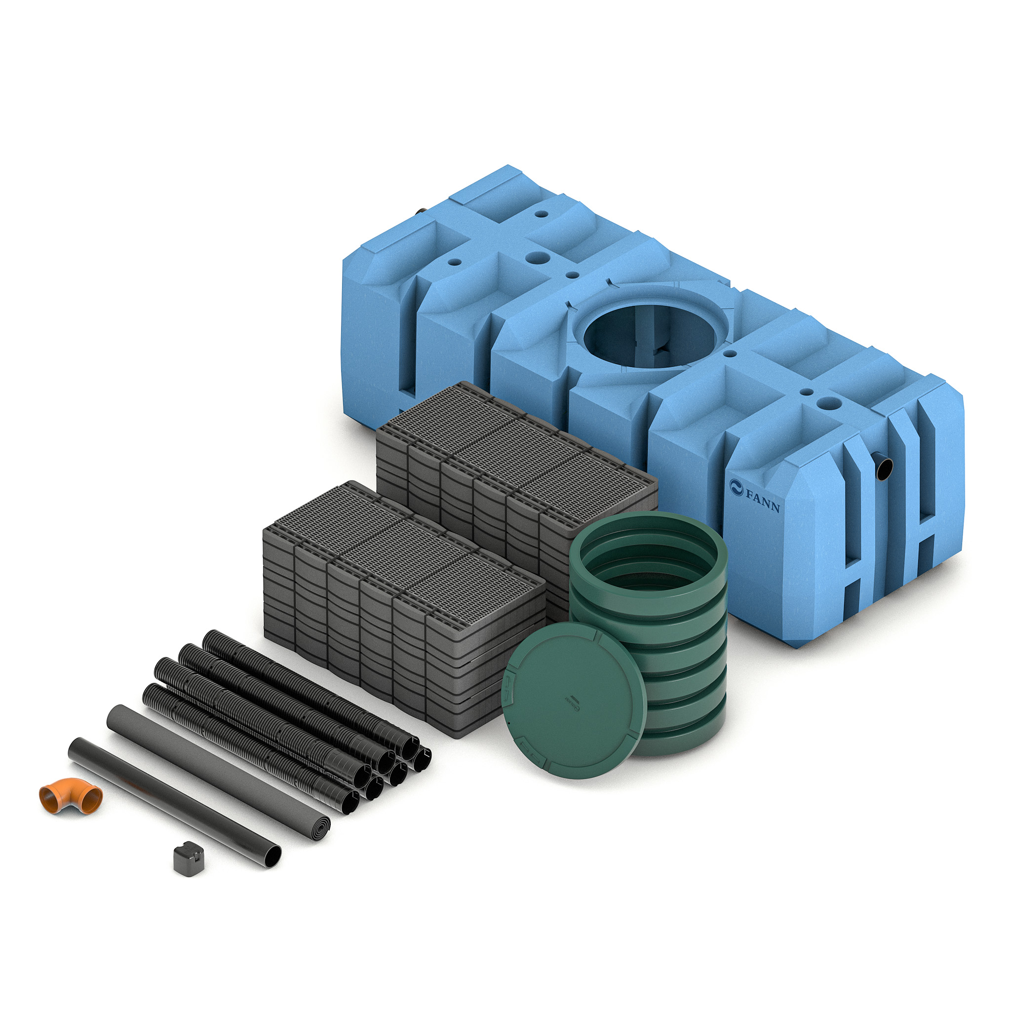 FANN INDRÄN PRO Infiltration WC+BDT 5pe - Magra Mark & VA-Produkter AB