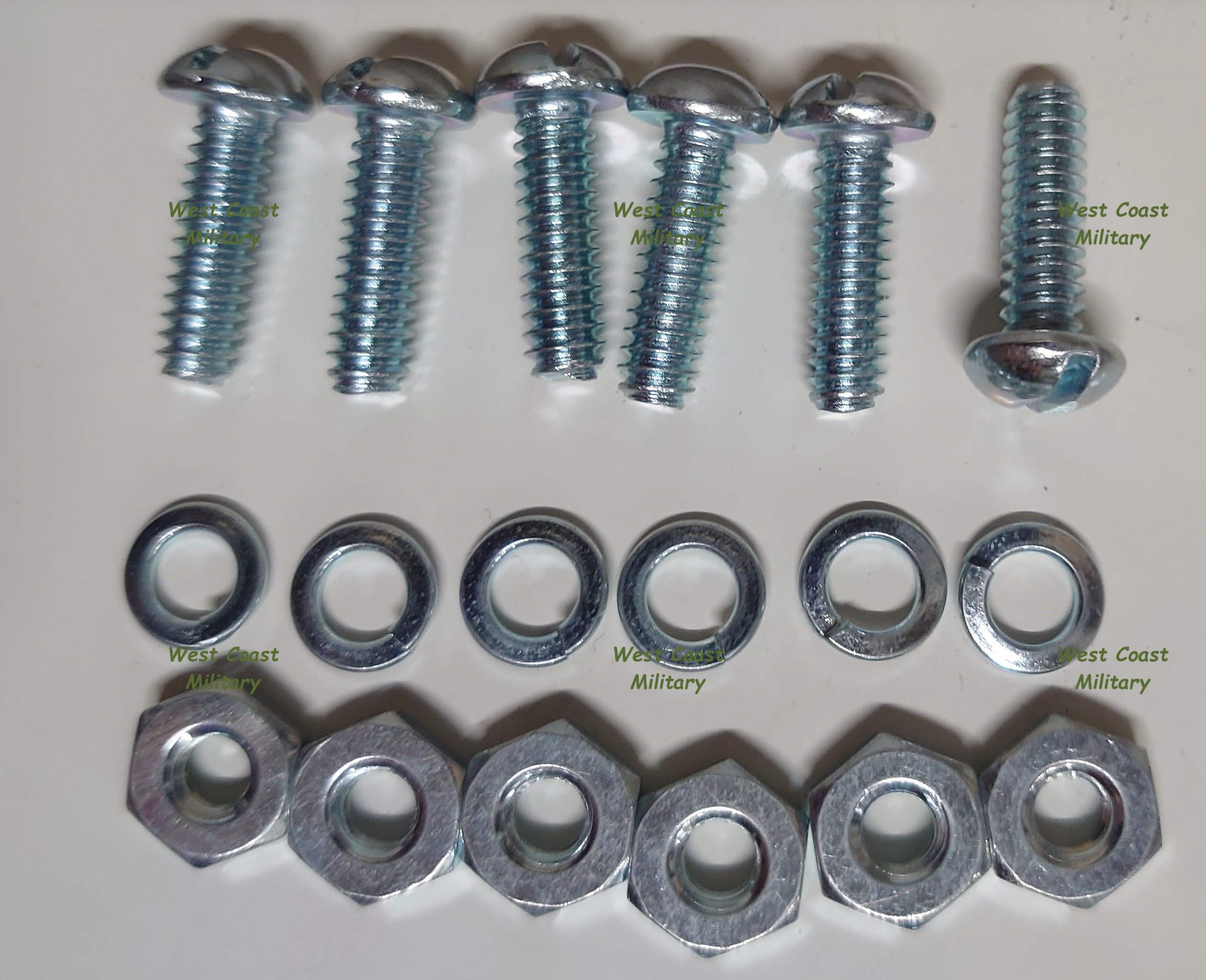 Junction block screw kit - West coast military