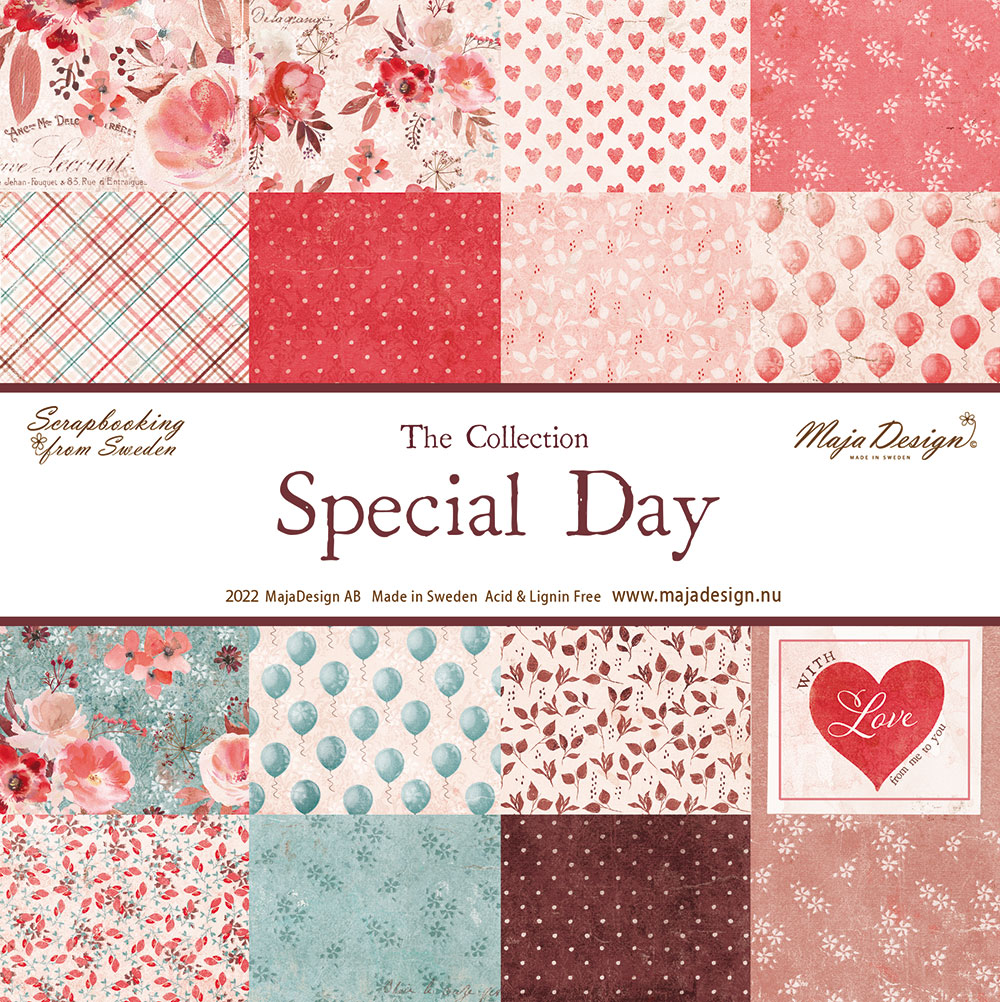 Maja Design - Special Day - 12x12 hela kollektionen 14 ark - Maries ...