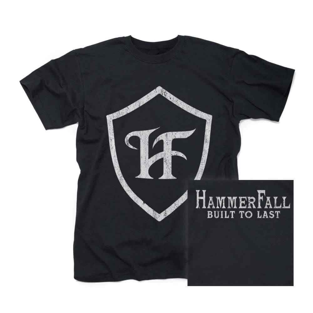 Hammerfall Shield T-Shirt - Rockzone
