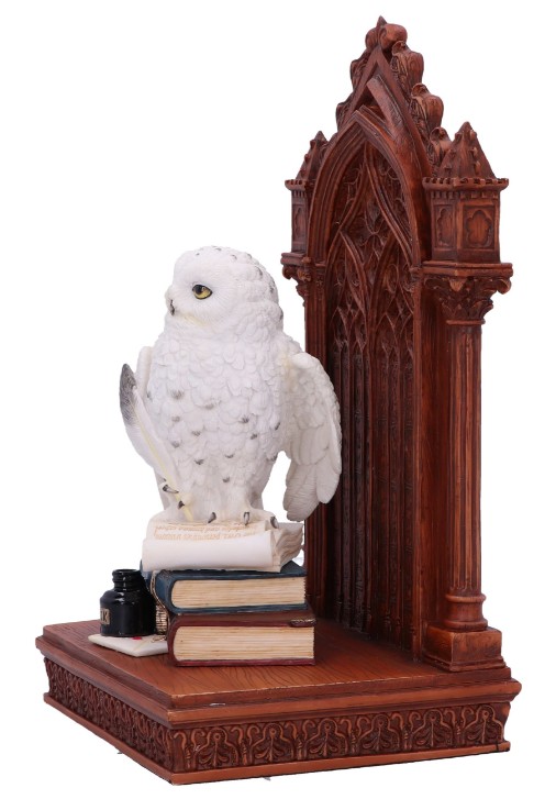 Stengarden.com - Staty - Skrivande Uggla, Vit