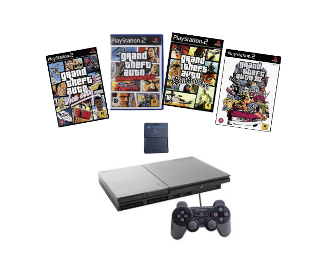 PS2 GTA - Paketet - gameretro.se