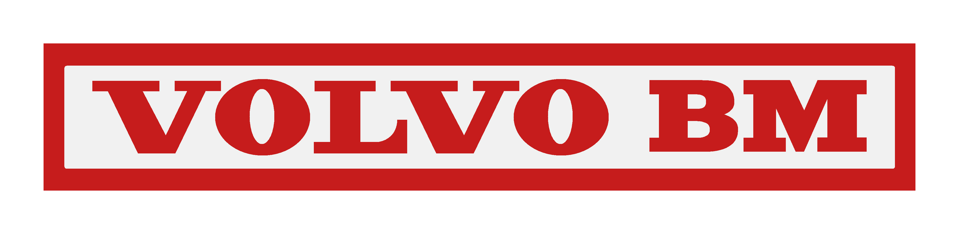 Dekal "VOLVO BM" Röd/vit - Farm Attitude