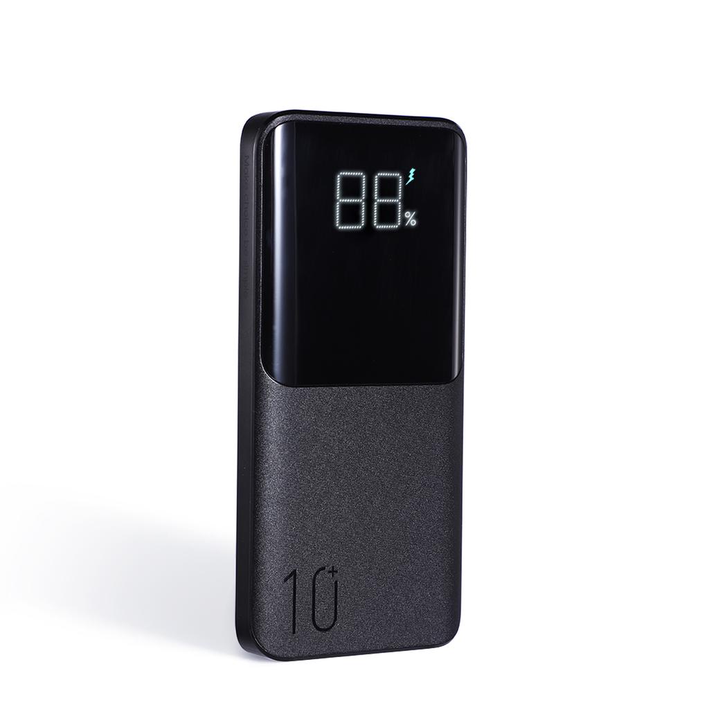 SiGN Super Charge LED Powerbank 10.000mAh, 22.5W - Svart - Phonecrash.se