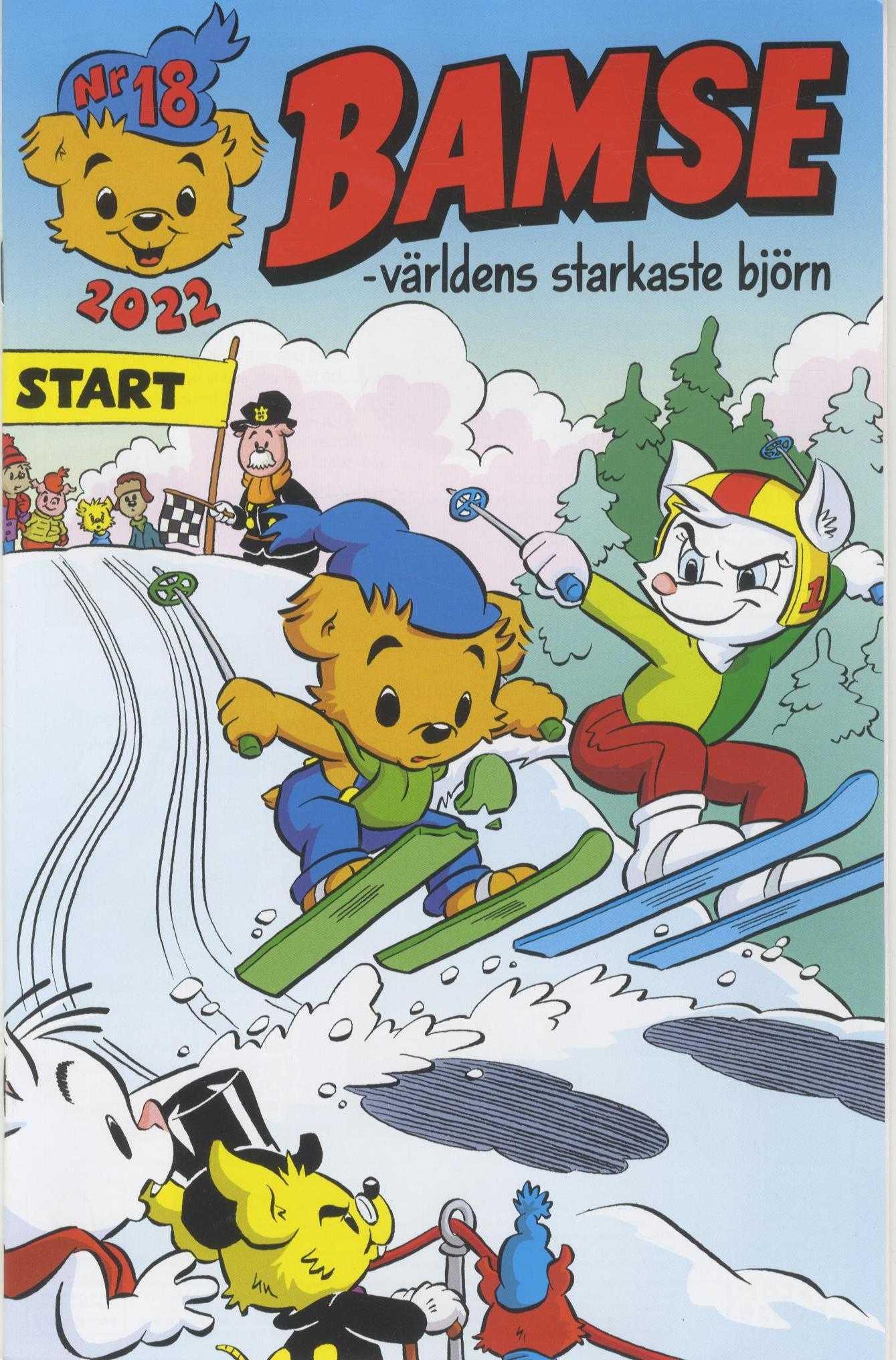 Bamse nr 18 2022, Skidtävlingen! - Seriekällaren