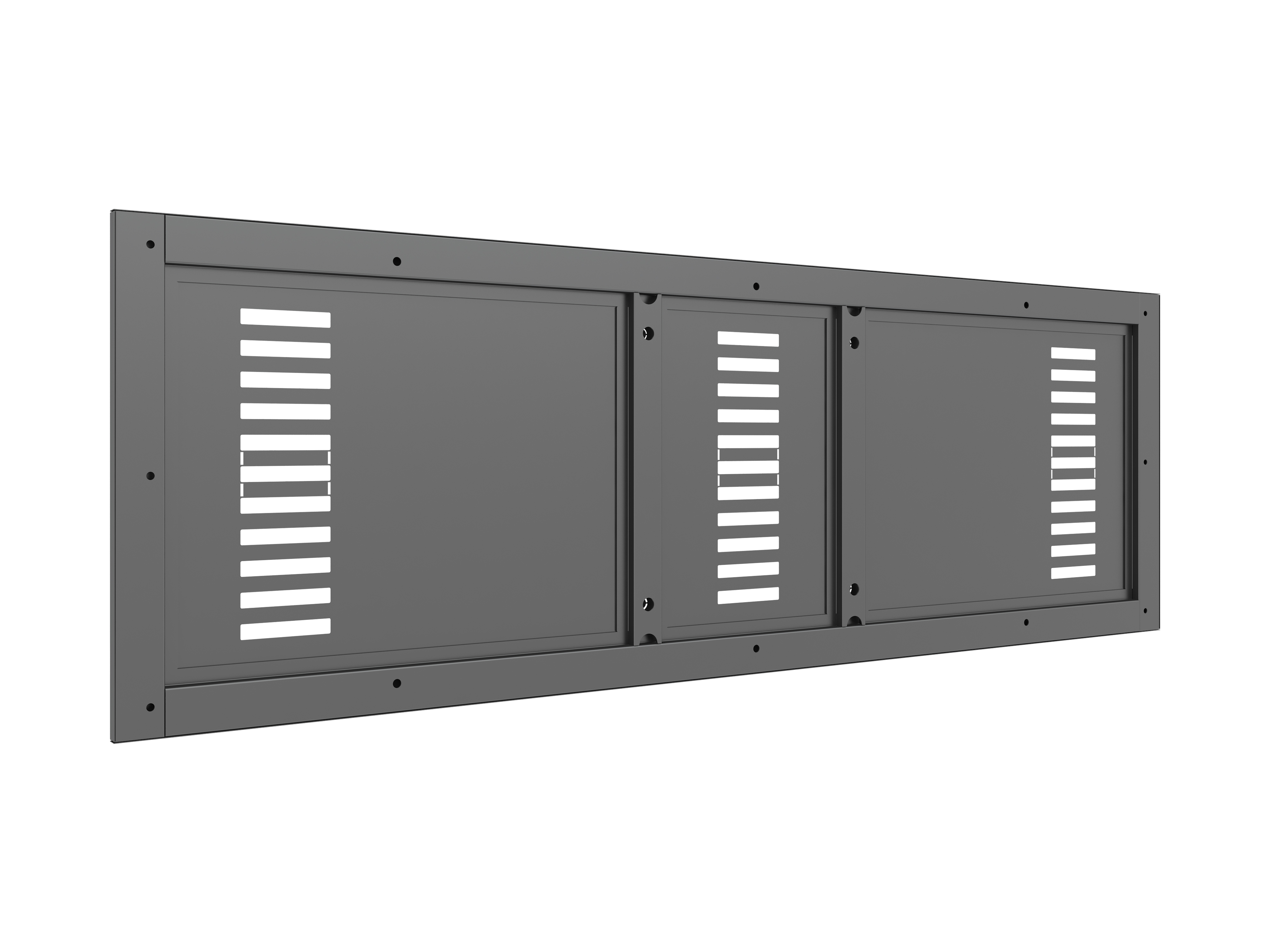 M Pro Series Enclosure 37" Back Plate Black - Multibrackets