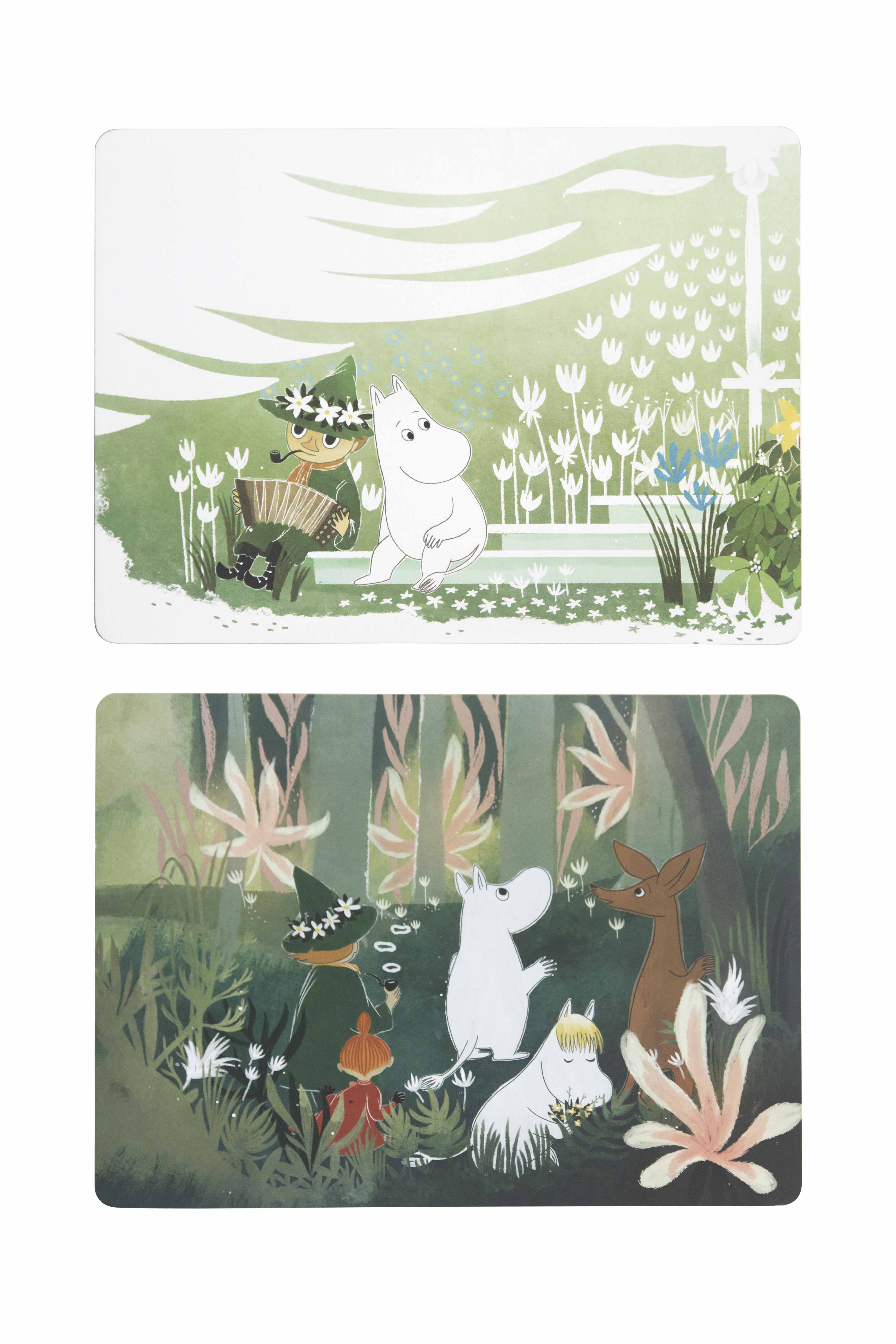 TALLRIKSUNDERLÄGG MUMIN 2-PACK - Pluto Design Återförsäljare