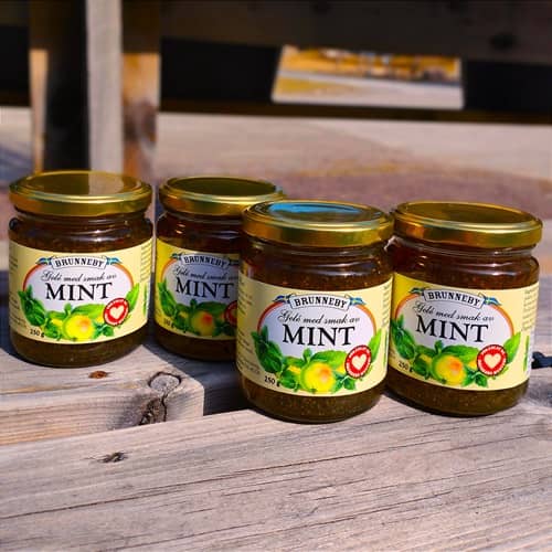Mintgele att Köpa Online. MInt gele från Brunneby Musteri.