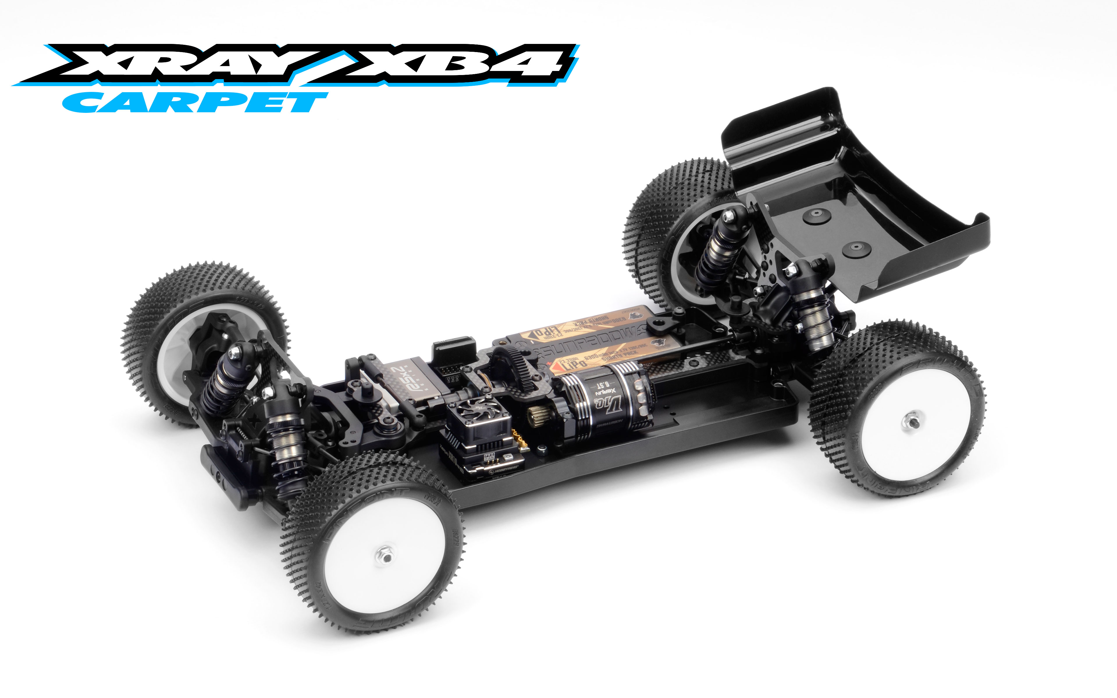 Xray XB4C 2023 - 1/10 Luxury 4WD Electric Off-Road Buggy Kit - Carpet ...