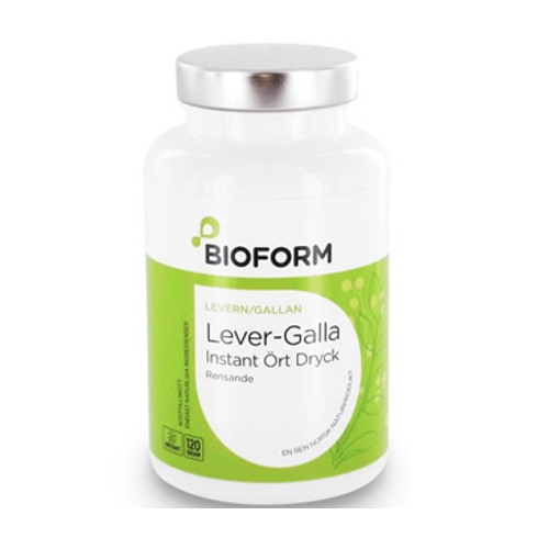 Lever-galla instant örtdryck 120 g Bioform - Min Hälsobutik