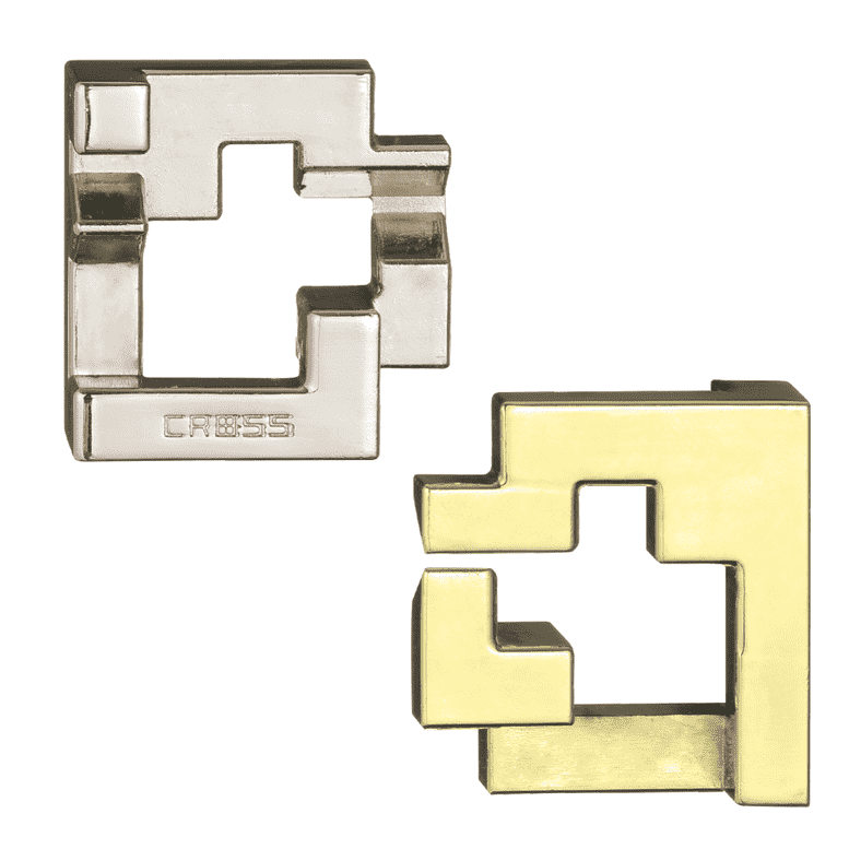 Cast Puzzle Cast Cross level 3 - hanayama - Robbis Hobby Shop