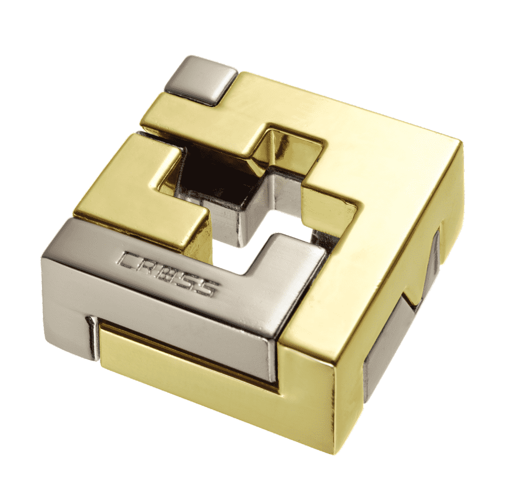 Cast Puzzle Cast Cross level 3 - hanayama - Robbis Hobby Shop