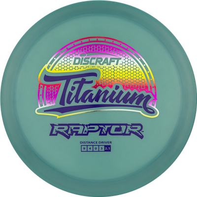 Distance Driver Titanium Raptor Discraft - DiscFabriken