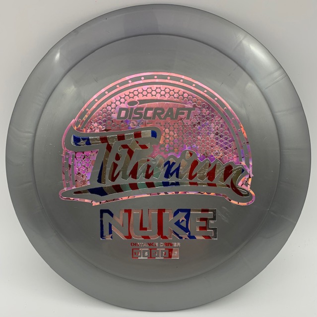 Distance Driver Titanium Nuke Discraft - DiscFabriken