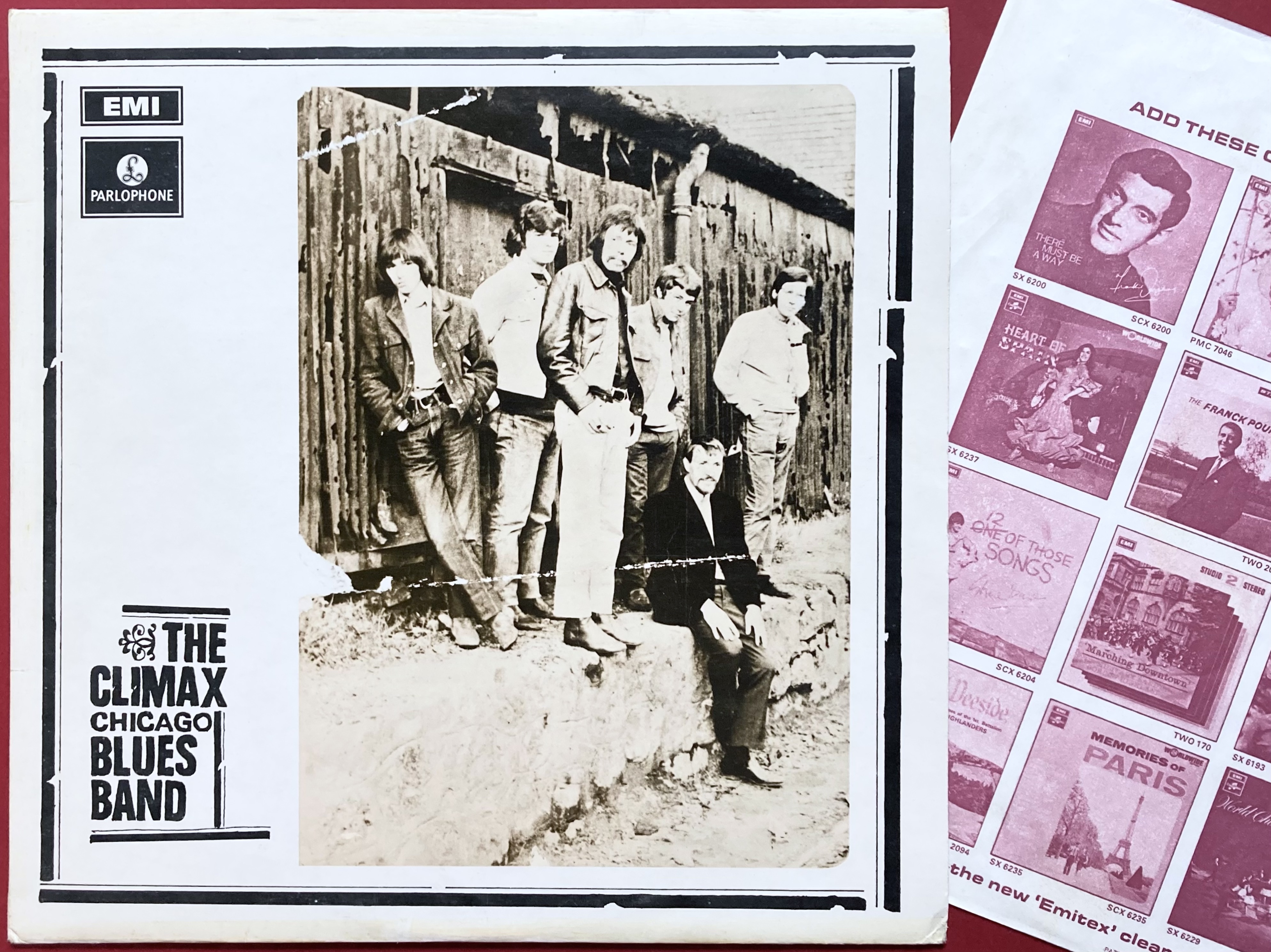 Nostalgipalatset - CLIMAX CHICAGO BLUES BAND - "same" UK-orig LP 1969