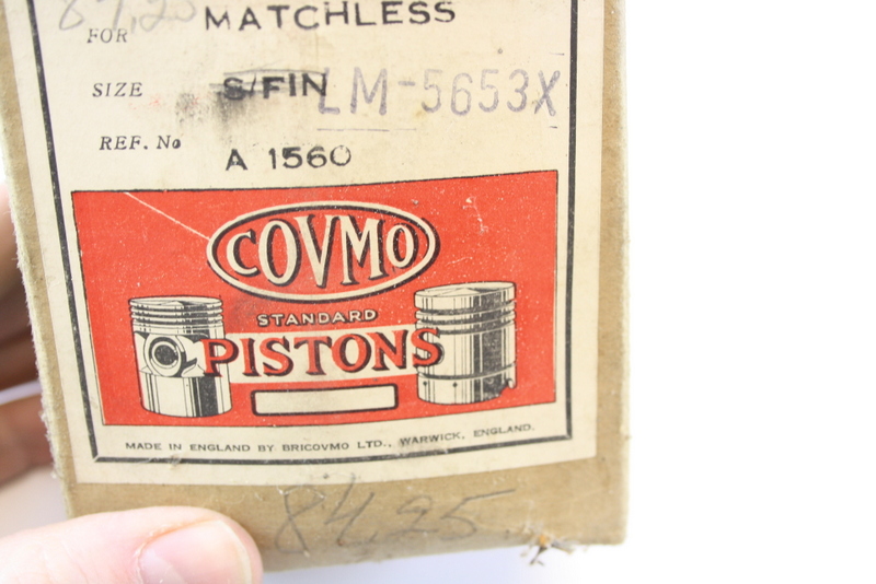 Kolv Matchless 500 cc SV ( Sidventil ) 1926-30 84,25 mm NOS Cowmo ...