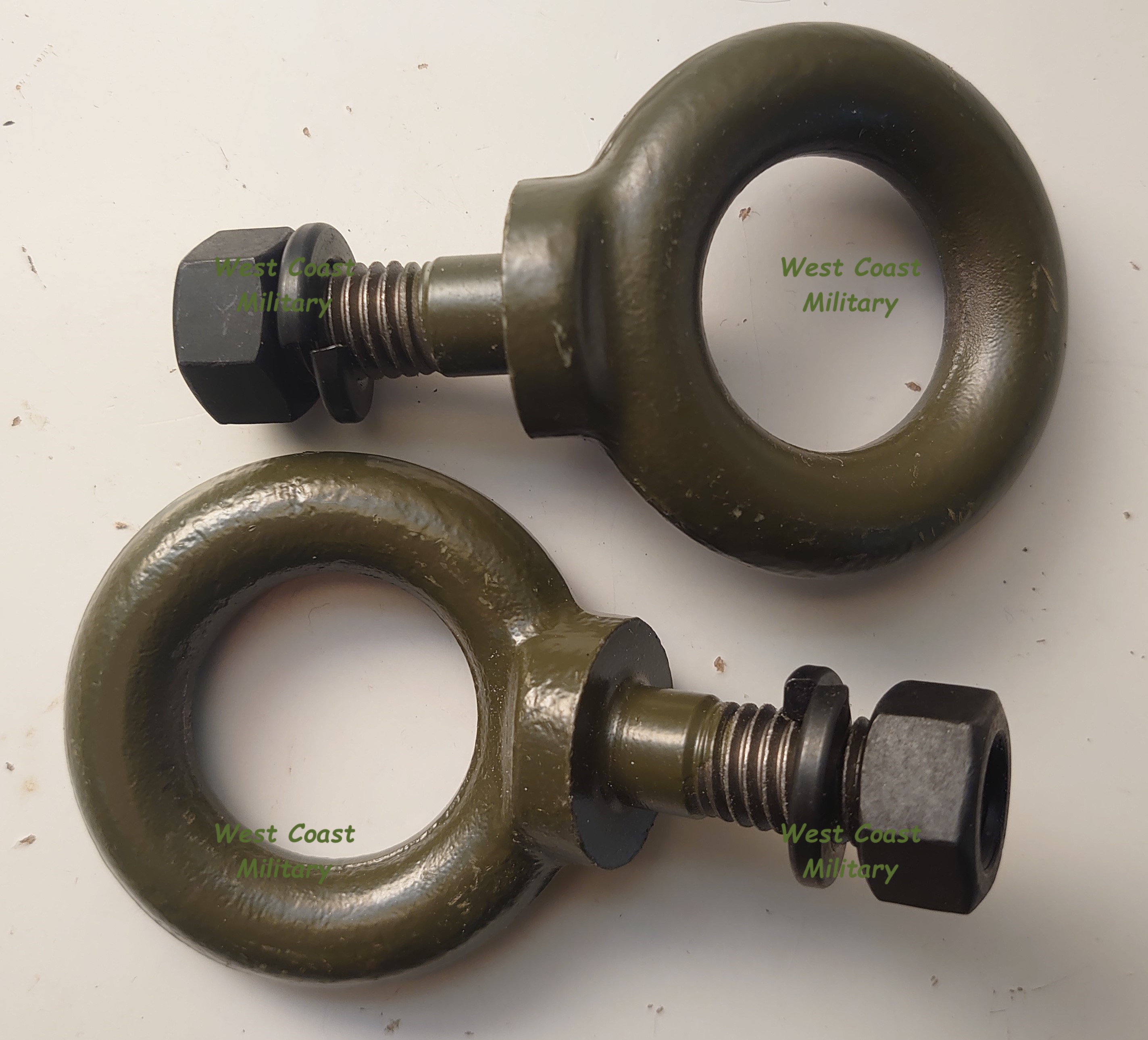 Pintle Hook Bolt pair - West coast military