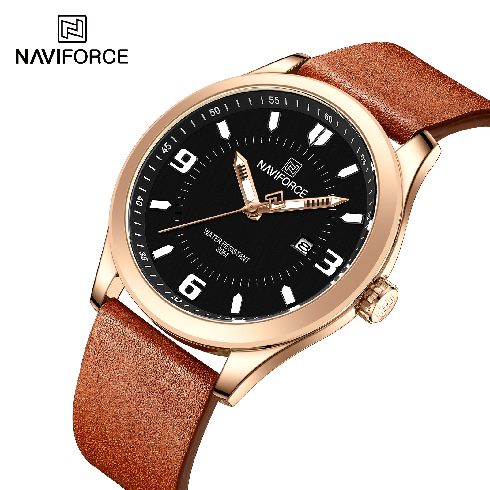 Naviforce Nebula Rose Gold Black