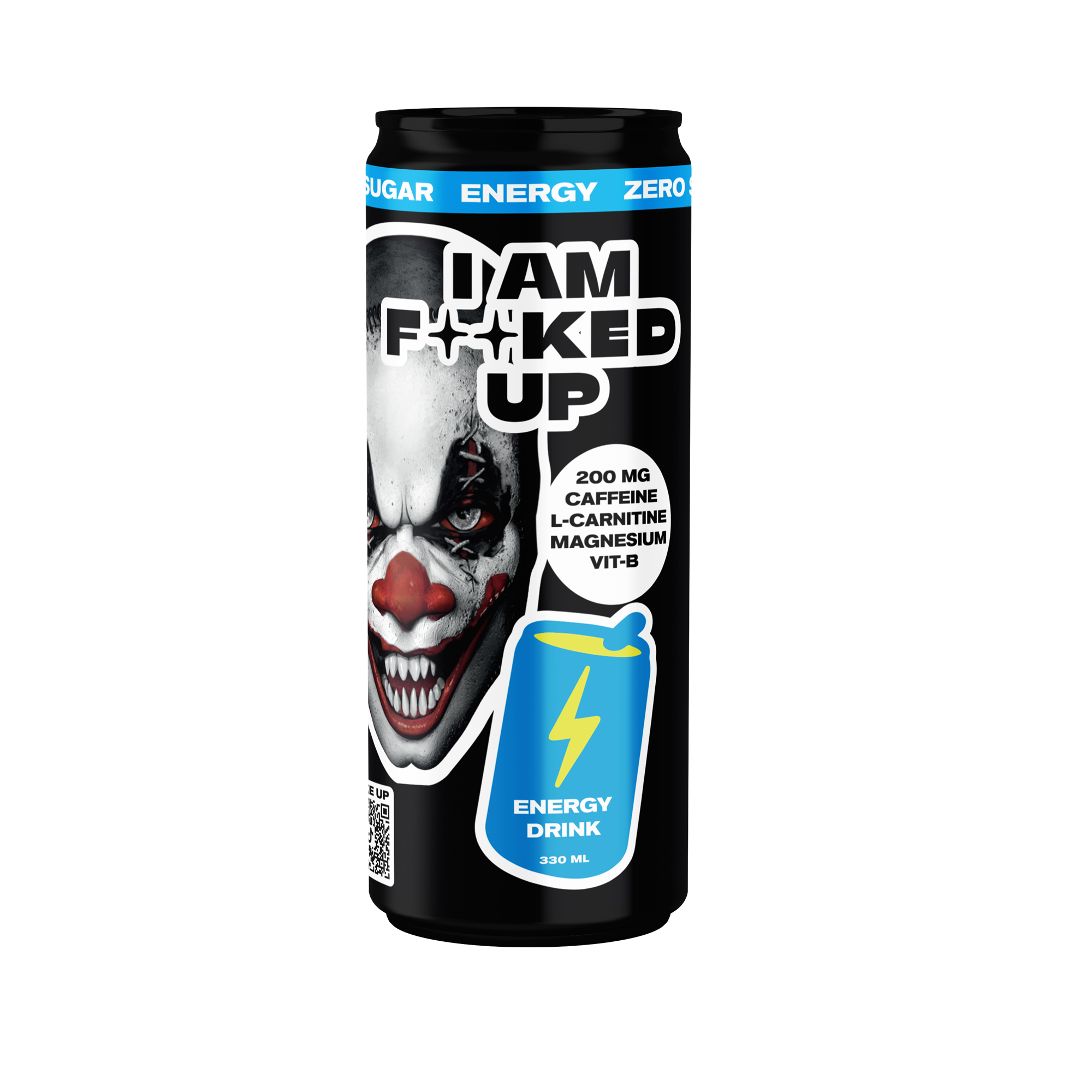 Fucked up RTD - Energy drink - 24x330ml - Swedish Supplements B2B