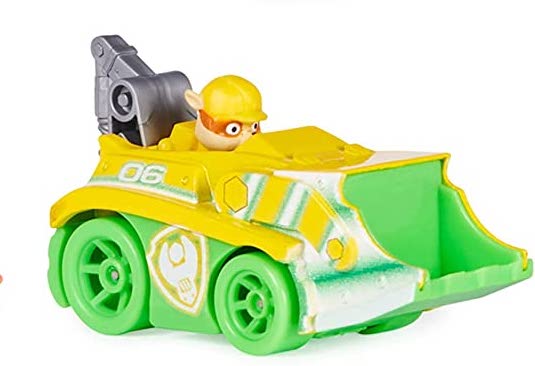 Paw Patrol True Metal Neon Rescue Vehicle RUBBLE - Carsmästaren