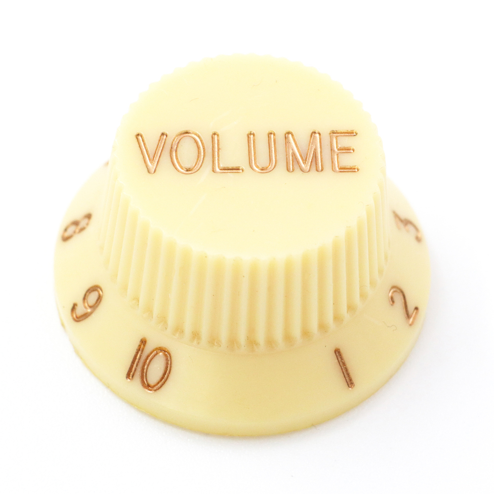 stringsnordic.com - Volume Knob For Strat, Cream (Metric size)