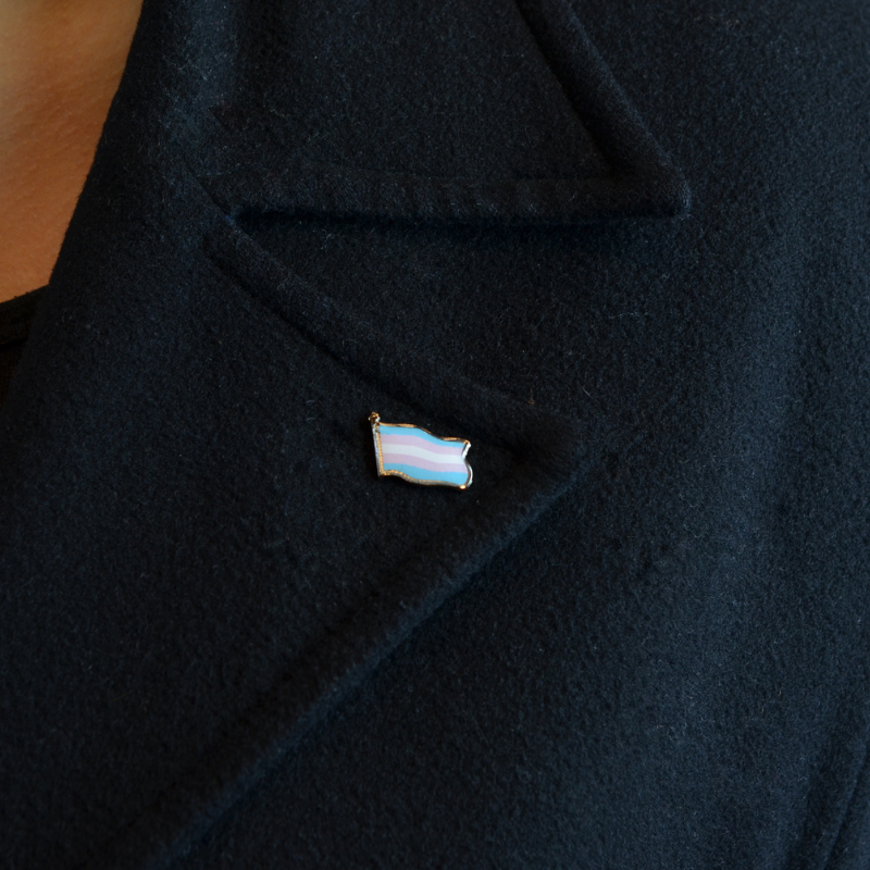 Trans flagg-pins | Happypride