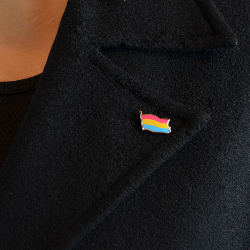 Pan flagg-pins - HappyPride