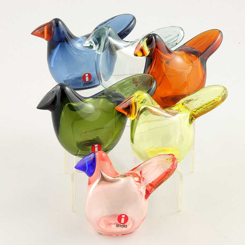 Oiva Toikka – Glass from Iittala and Nuutajärvi