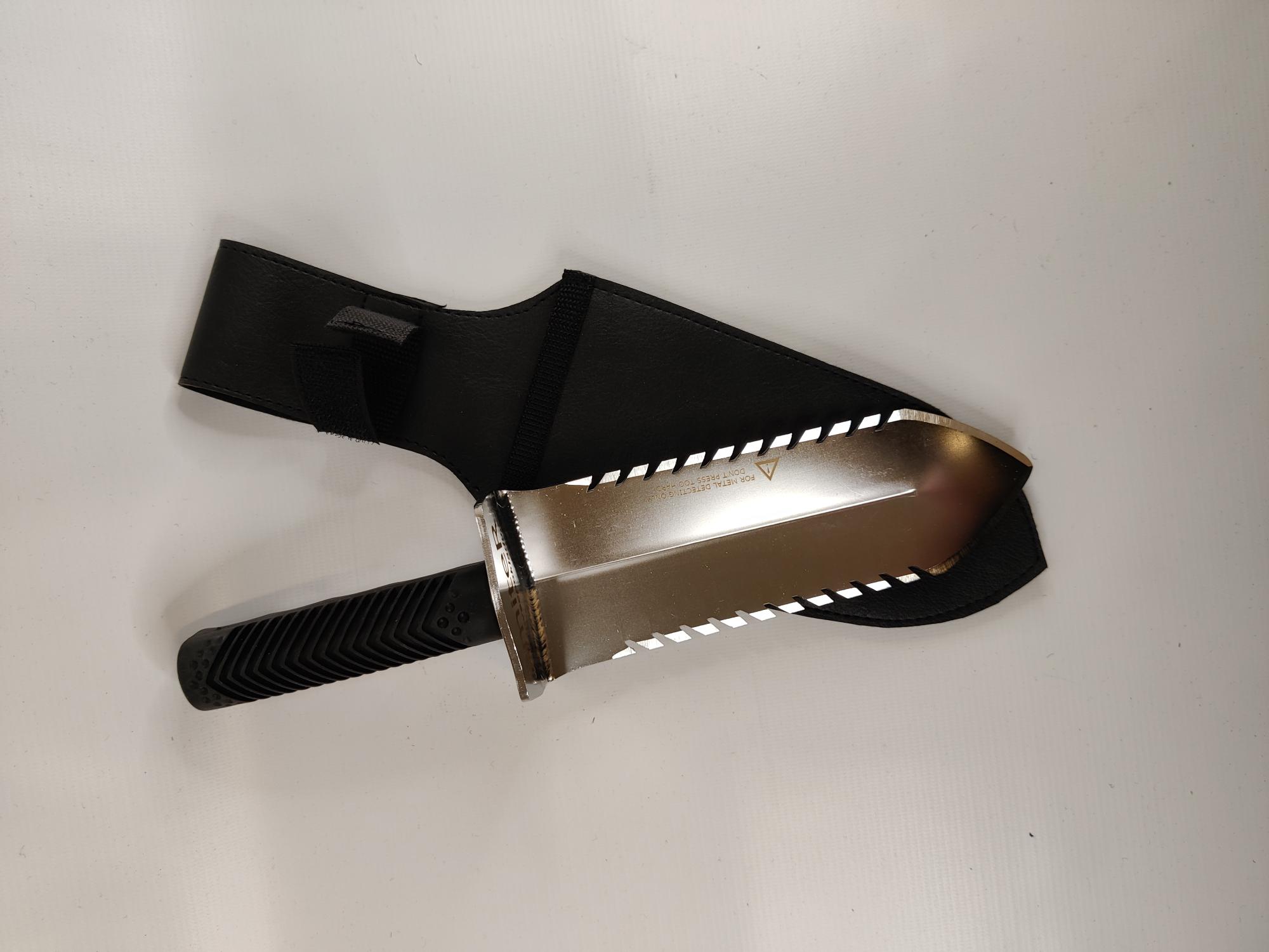 emiteR Stainless steel hand spade Trovel digger + case - Robbis Hobby Shop