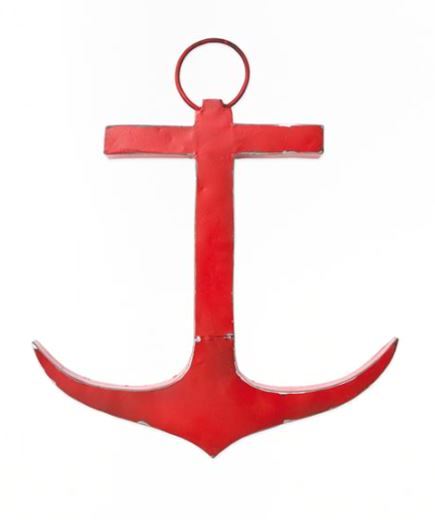 Rött Ankare i plåt - Lighthouse Interiör