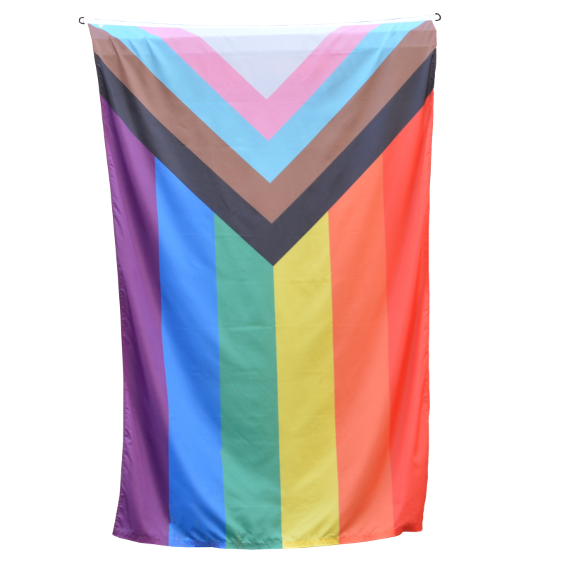 Progress Pride flaggstångflagga | Happypride