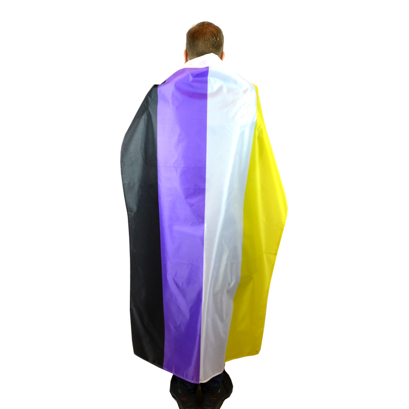 XL Non-binary deluxe flag - HappyPride