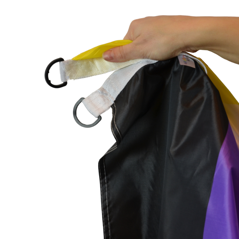 Non Binary Flag XL Flagpole flag - HappyPride