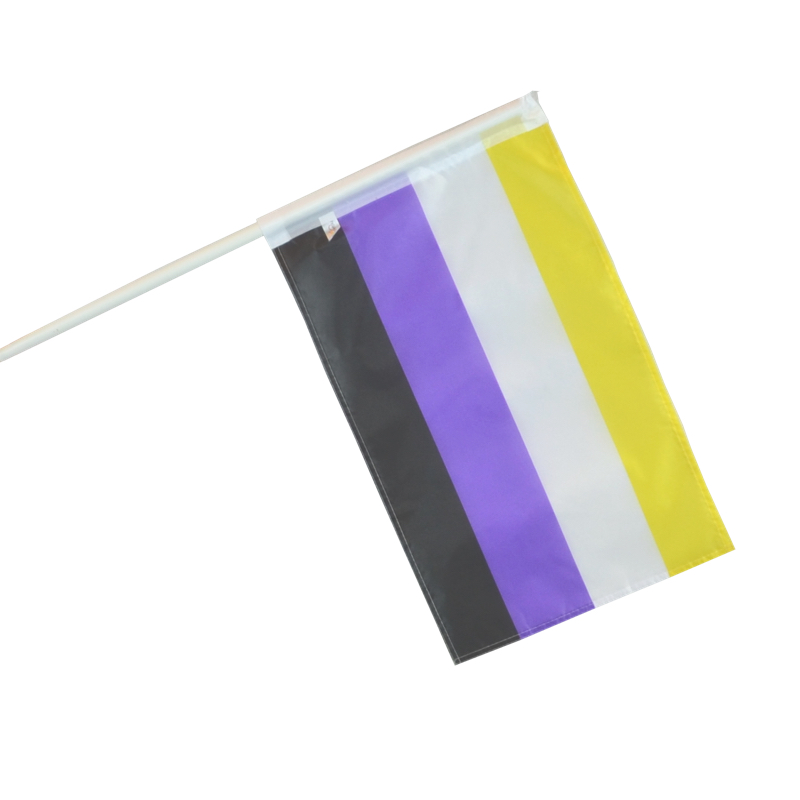 Non Binary-faced flag replacement Flag - | Happypride