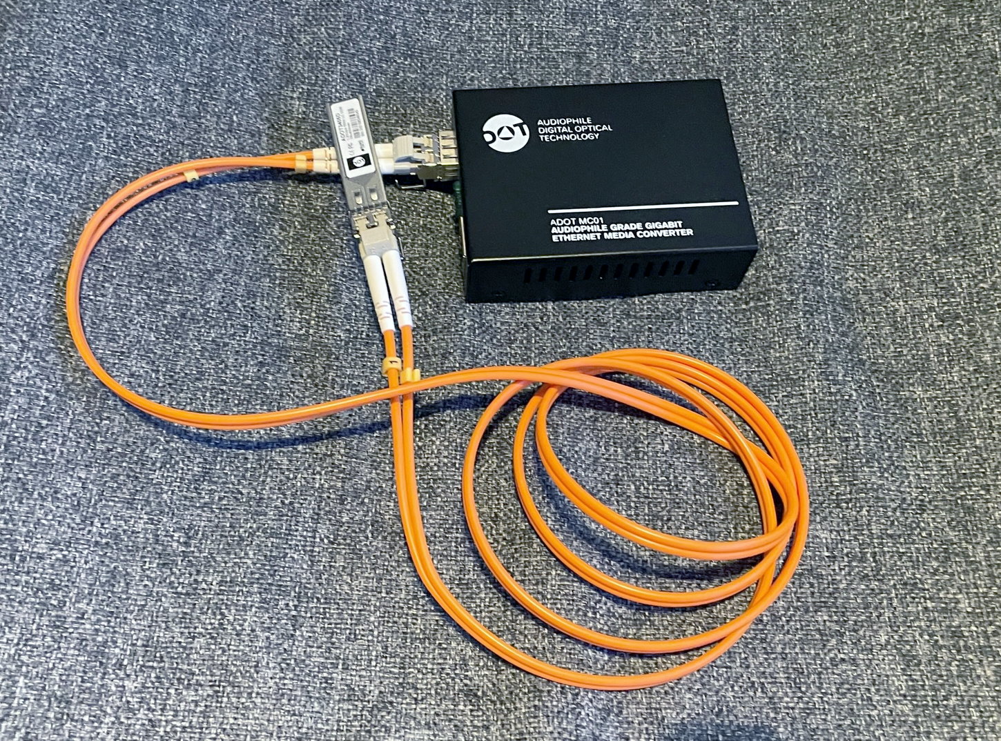 Melco - ADOT MC02 - Optiskt konverteringskit - Akkelis Audio