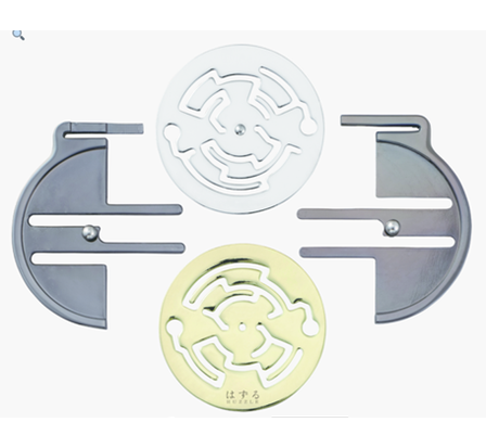 Cast Puzzle Cast Medallion level 5 hanayama - Robbis Hobby Shop