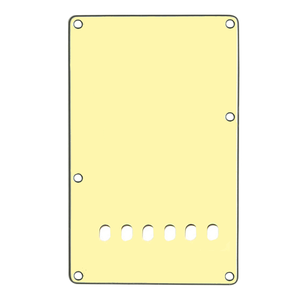 strings.fi - Backplate Tremolo Cover 3-Ply (Light Cream)