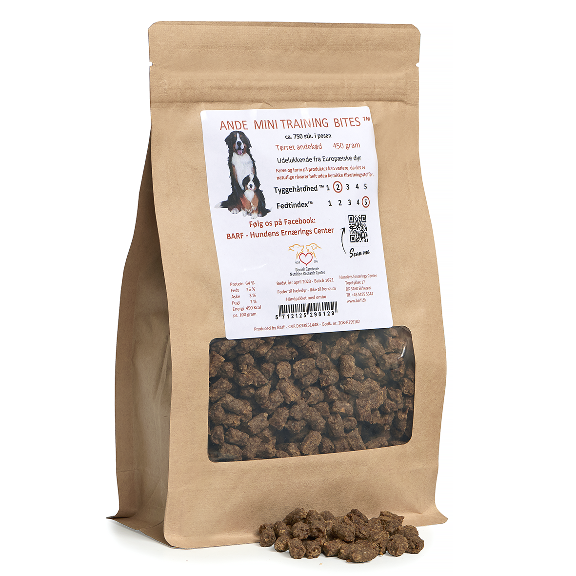 Barf And miniträningsbitar 450 g - Doggie-Zen
