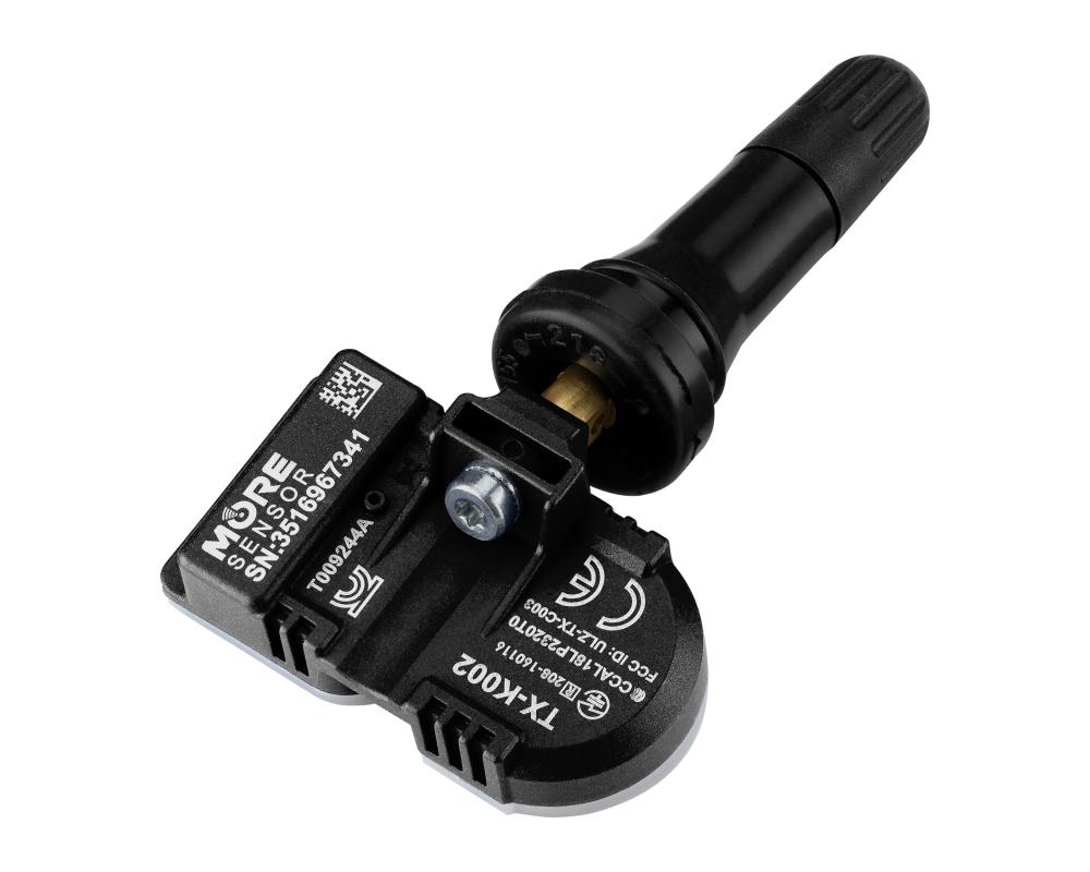 MORE sensor Compact 433/315 MHz TPMS snap-in ventil - NisoTech.se
