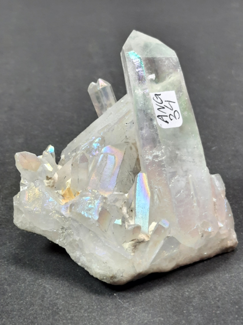 Stengarden.com - Angel aura kvarts kluster - AA+ kvalitet