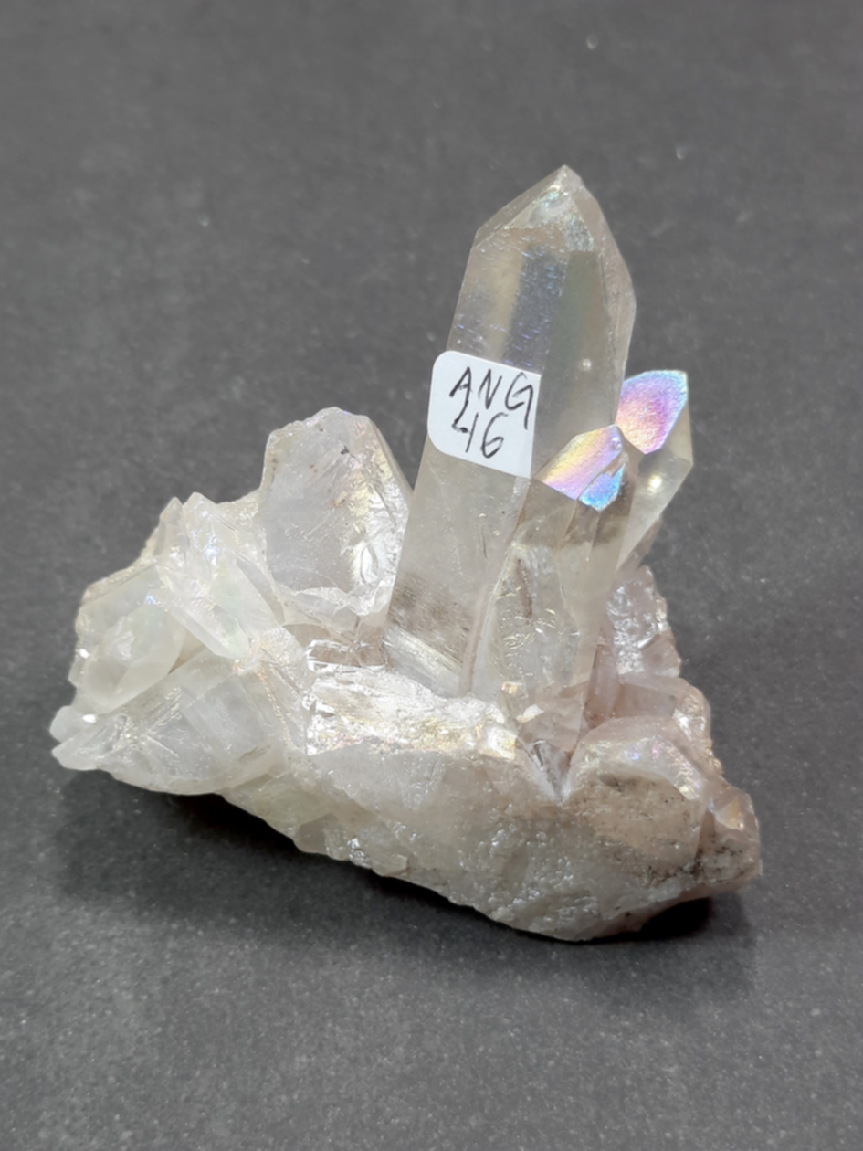 Stengarden.com - Angel aura kvarts kluster - AA+ kvalitet