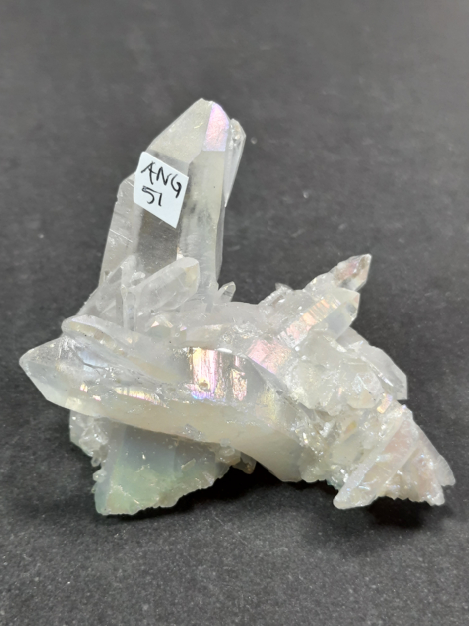 Stengarden.com - Angel aura kvarts kluster - AA+ kvalitet