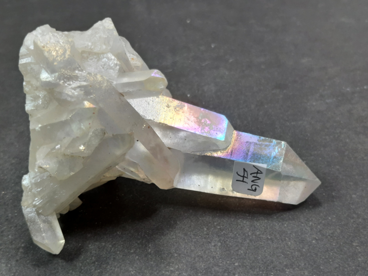 Stengarden.com - Angel aura kvarts kluster - AA+ kvalitet