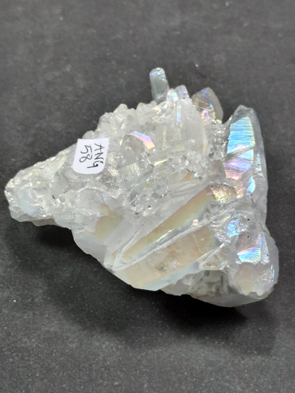 Stengarden.com - Angel aura kvarts kluster - AA+ kvalitet