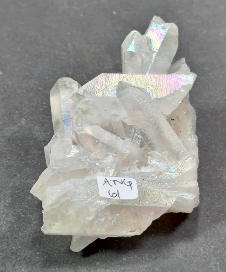 Stengarden.com - Angel aura kvarts kluster - AA+ kvalitet