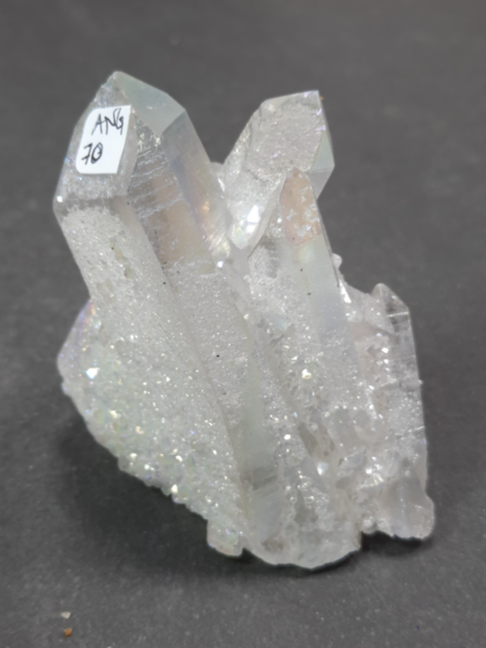 Stengarden.com - Angel aura kvarts kluster - AA+ kvalitet