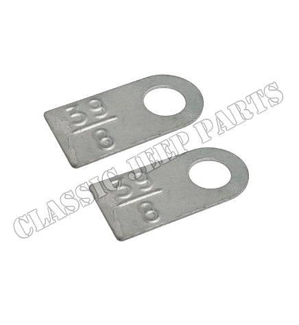 Gear ratio tag 39/8 set front and rear axle