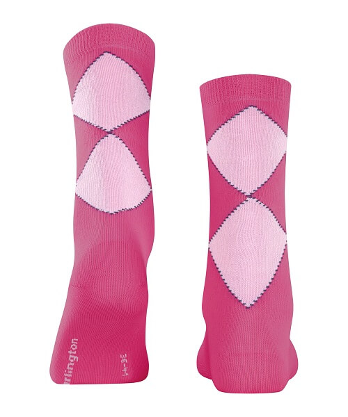 Burlington Rutiga Rosa Strumpor