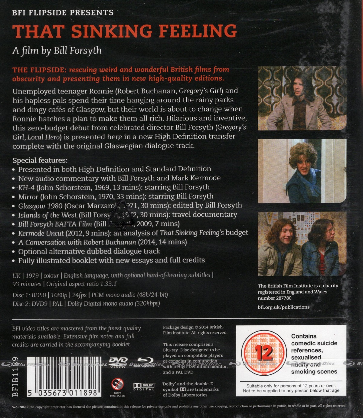 That Sinking Feeling (ej svensk text) (Blu-ray + DVD) - Kvarnvideo.se