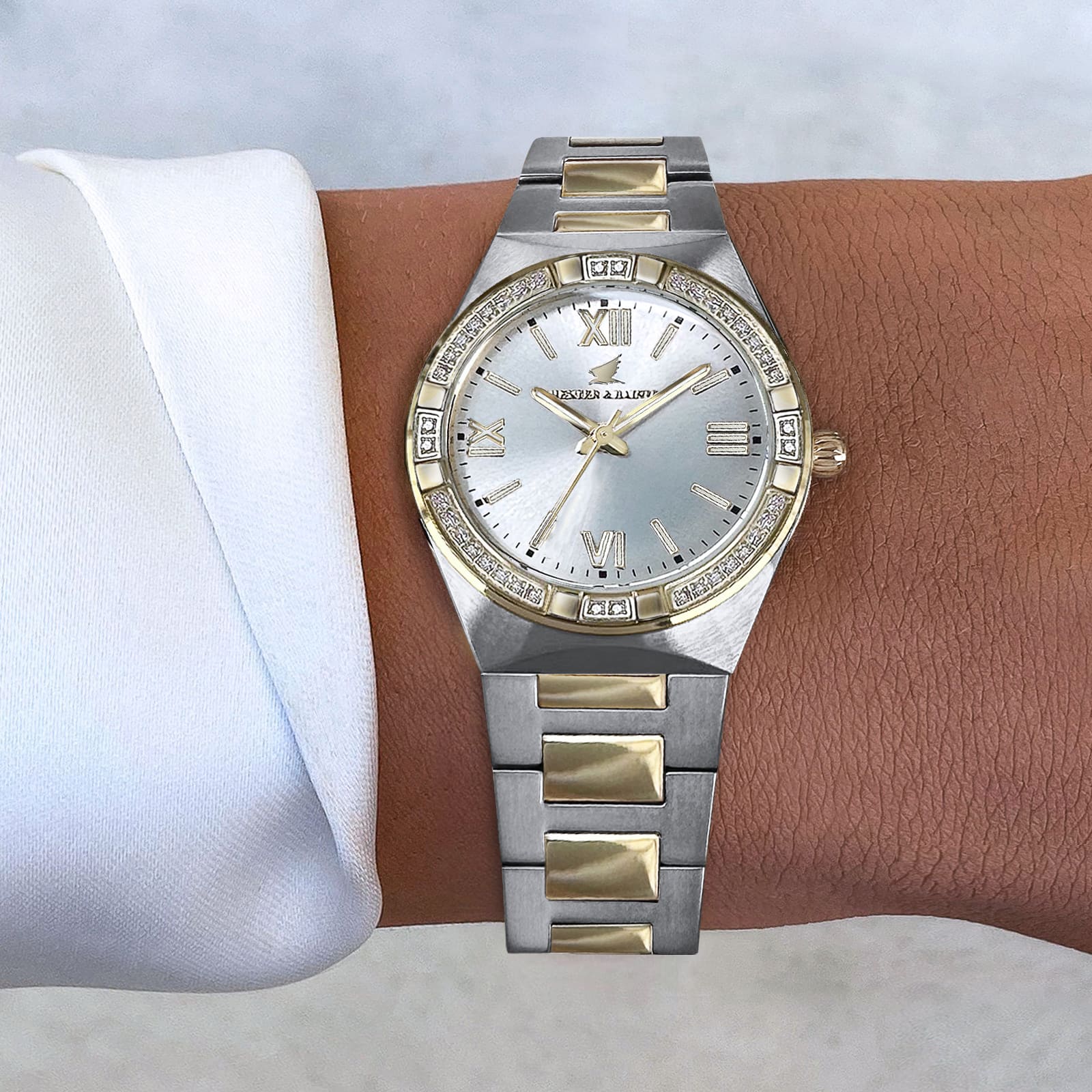 Luna Pavé Gold & Silver - Hexter & Baines